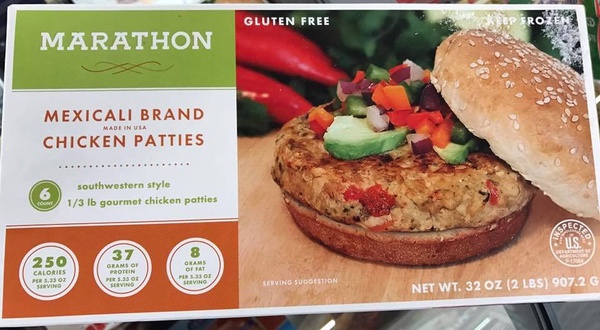 Marathon Mexicali Chicken Patties - Food Library - I AM Faithfully Fit