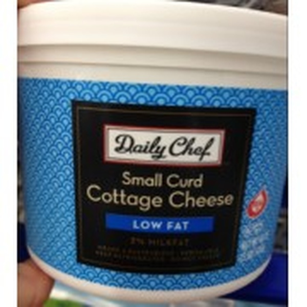 The Daily Chef Low Fat Cottage Cheese - Food Library - I AM Faithfully Fit
