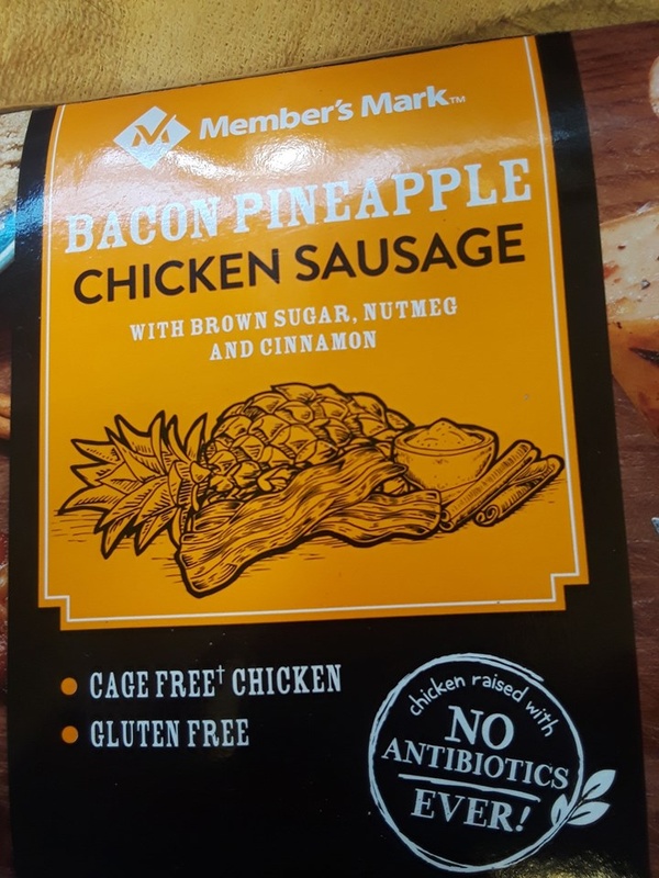 Member's Mark Bacon Pineapple Chicken Sausage - Food Library - I AM ...