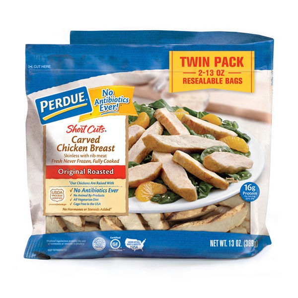 Perdue Shortcuts Carved Chicken Breast - Original Seasoned - Food ...