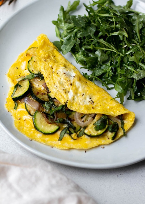 Zucchini & Cod Omelet - Recipe Library - I AM Faithfully Fit