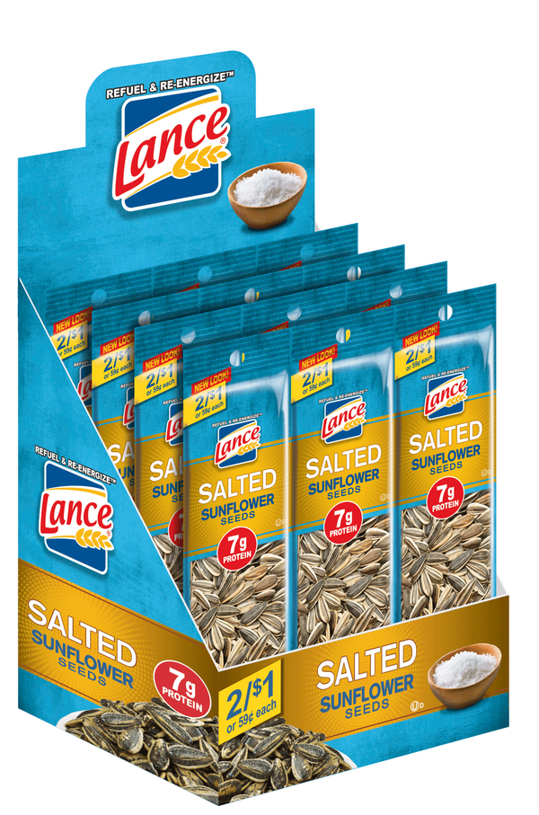 Lance Salted Sunflower Seeds - Food Library - I AM Faithfully Fit
