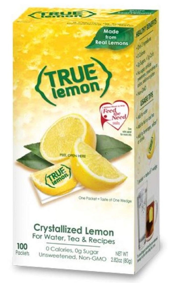 True Lemon Packet - Food Library - I AM Faithfully Fit