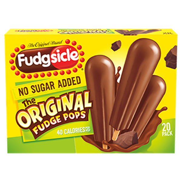Fudgsicle No Sugar Added Fudge Pops - Food Library - I AM Faithfully Fit