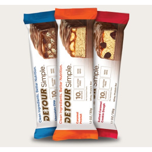 Detour Simple 10g Whey Protein Bars (any flavor) - Food Library ...