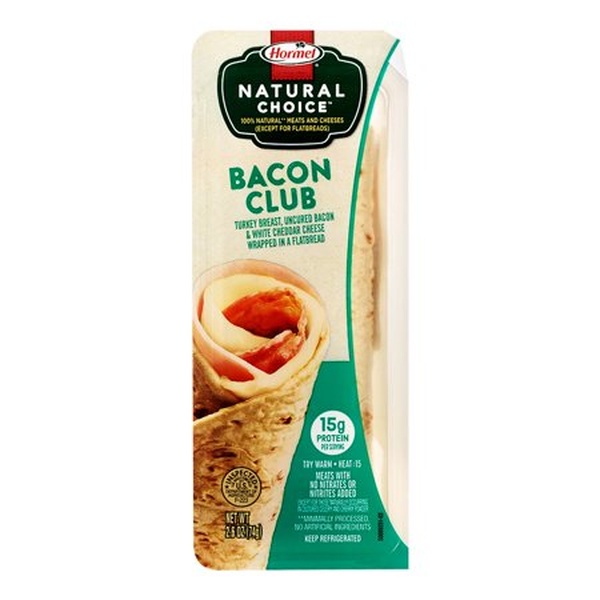 Hormel Natural Choice Bacon Club - Food Library - I AM Faithfully Fit