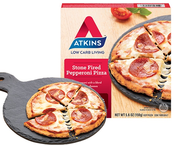Atkins Stone Fired Pepperoni Pizza - Food Library - I AM Faithfully Fit