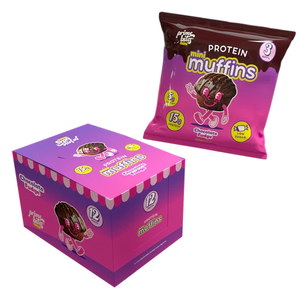Prime Bites Mini Muffins Chocolate Fudge (ALL Flavors) - Food Library ...