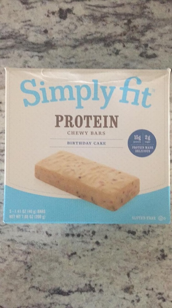 Simply Fit Protein Chewy Bar (any flavor) - Food Library - I AM ...