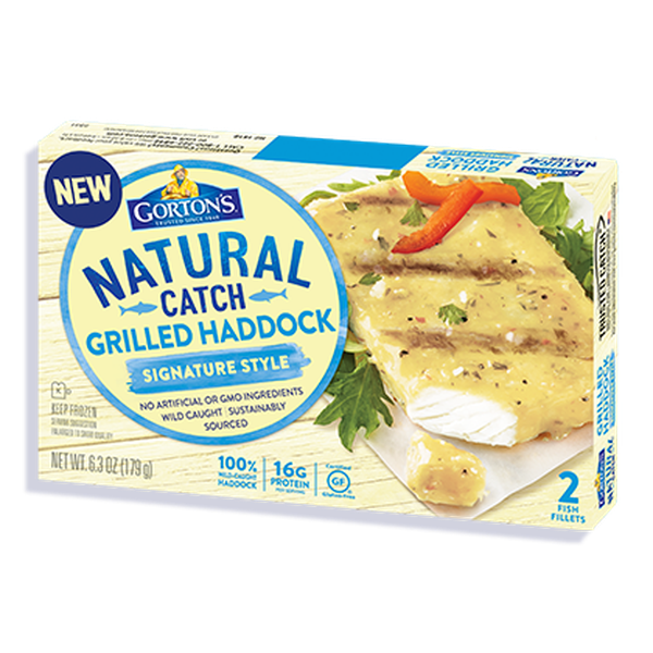 Gorton's Natural Catch Grilled Haddock - Signature Style - Food Library ...