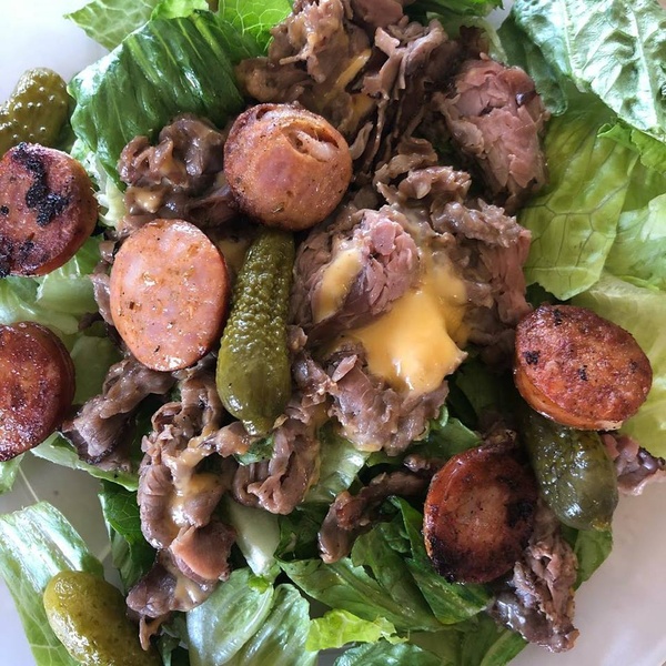 London Broil Salad - Recipe Library - I AM Faithfully Fit