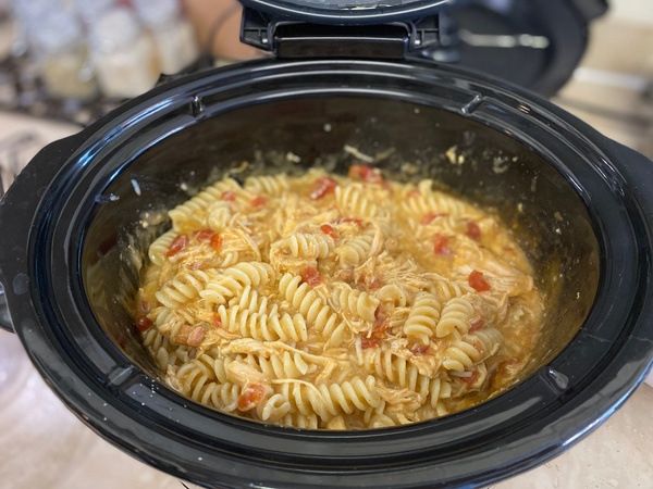 Crock Pot Chicken Spaghetti - Recipe Library - I AM Faithfully Fit