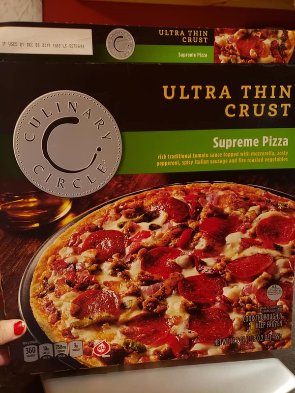 Culinary Circle Ultra Thin Crust - Supreme Pizza - Food Library - I AM ...