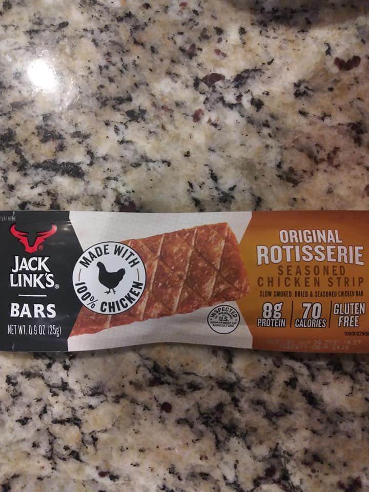 Jack Link's Bars Original Rotisserie Seasoned Chicken Strip - Food ...