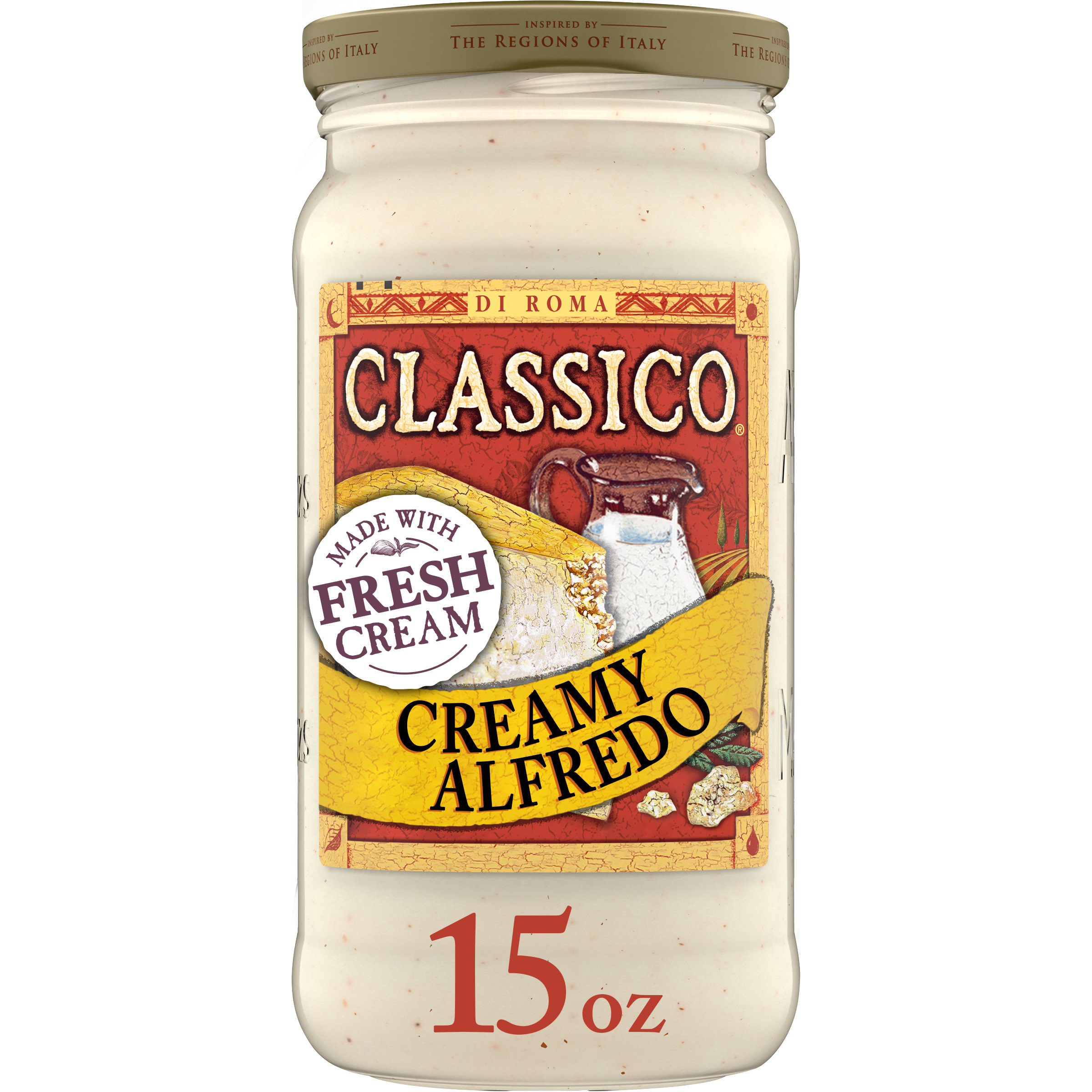 Classico Creamy Alfredo Sauce - Food Library - I AM Faithfully Fit