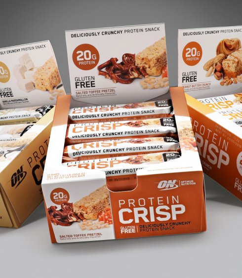 Optimum Nutrition Protein Crisp (any flavor) - Food Library - I AM ...