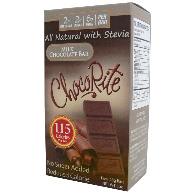 ChocoRite Sugar Free Milk Chocolate Bar - Food Library - I AM ...