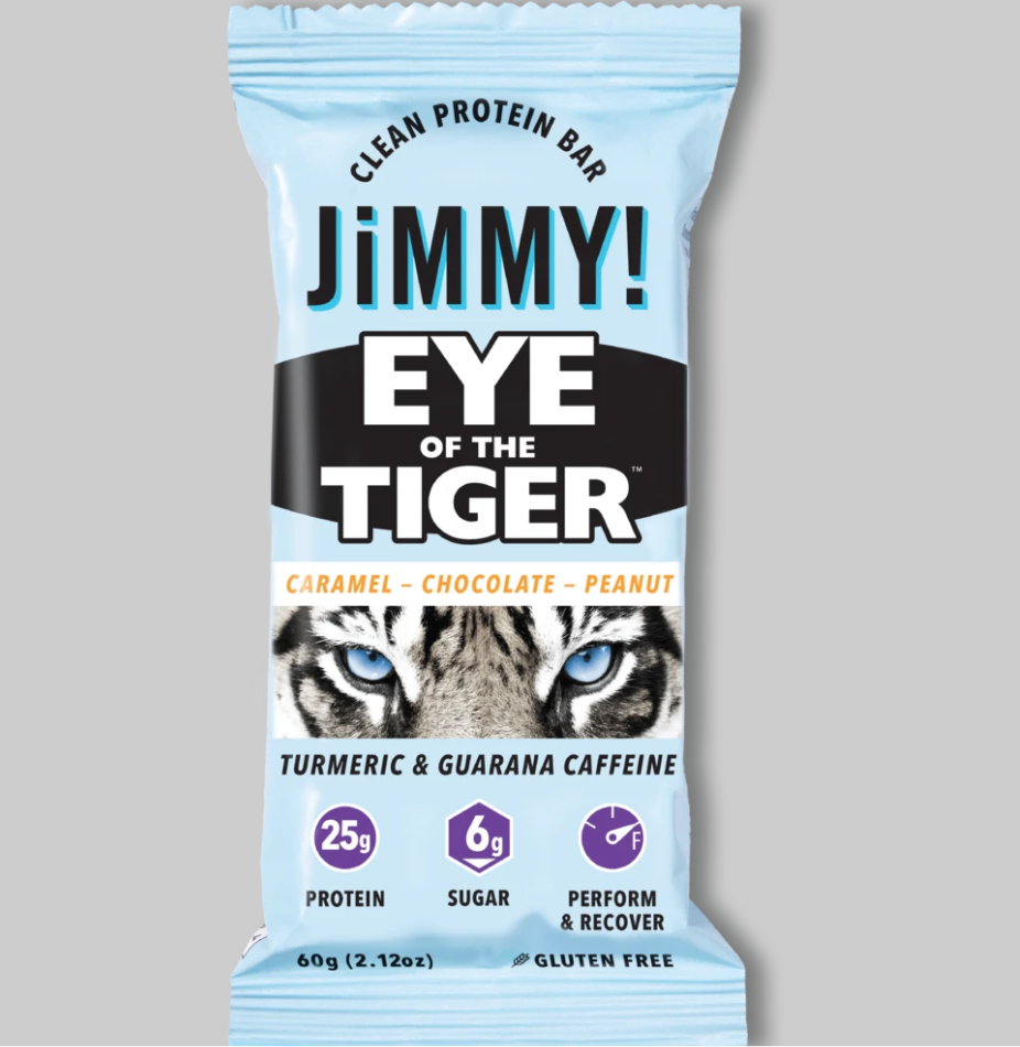 Jimmy! Eye of the Tiger Clean Protein Bar - Food Library - I AM ...